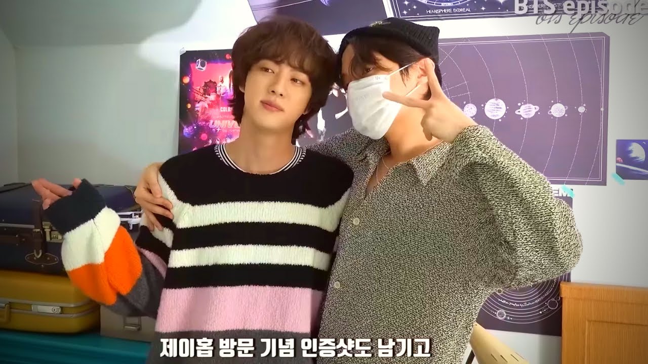Jhope Surprise Jin on The Astronaut Music Video Shooting, BTS 2seok ...