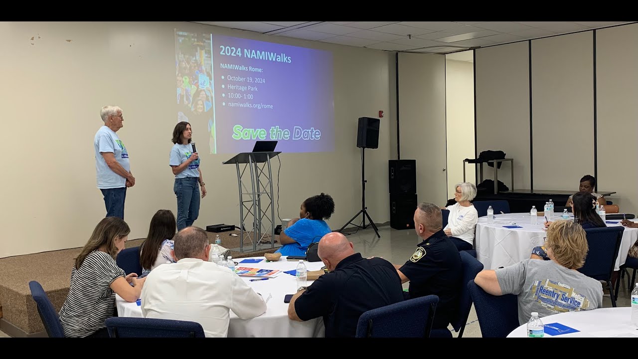2024 NAMIWalk Rome Luncheon Kickoff hosted at Restoration Rome - YouTube