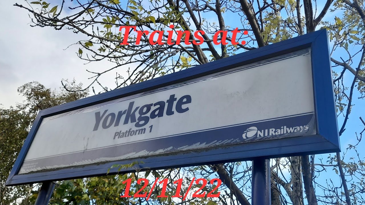 Trains at Yorkgate 12/11/22 - YouTube