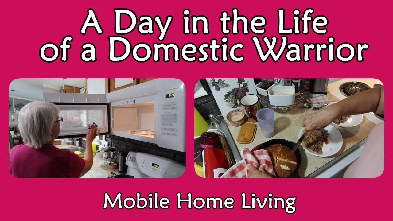 A DAY IN THE LIFE OF A DOMESTIC WARRIOR - YouTube