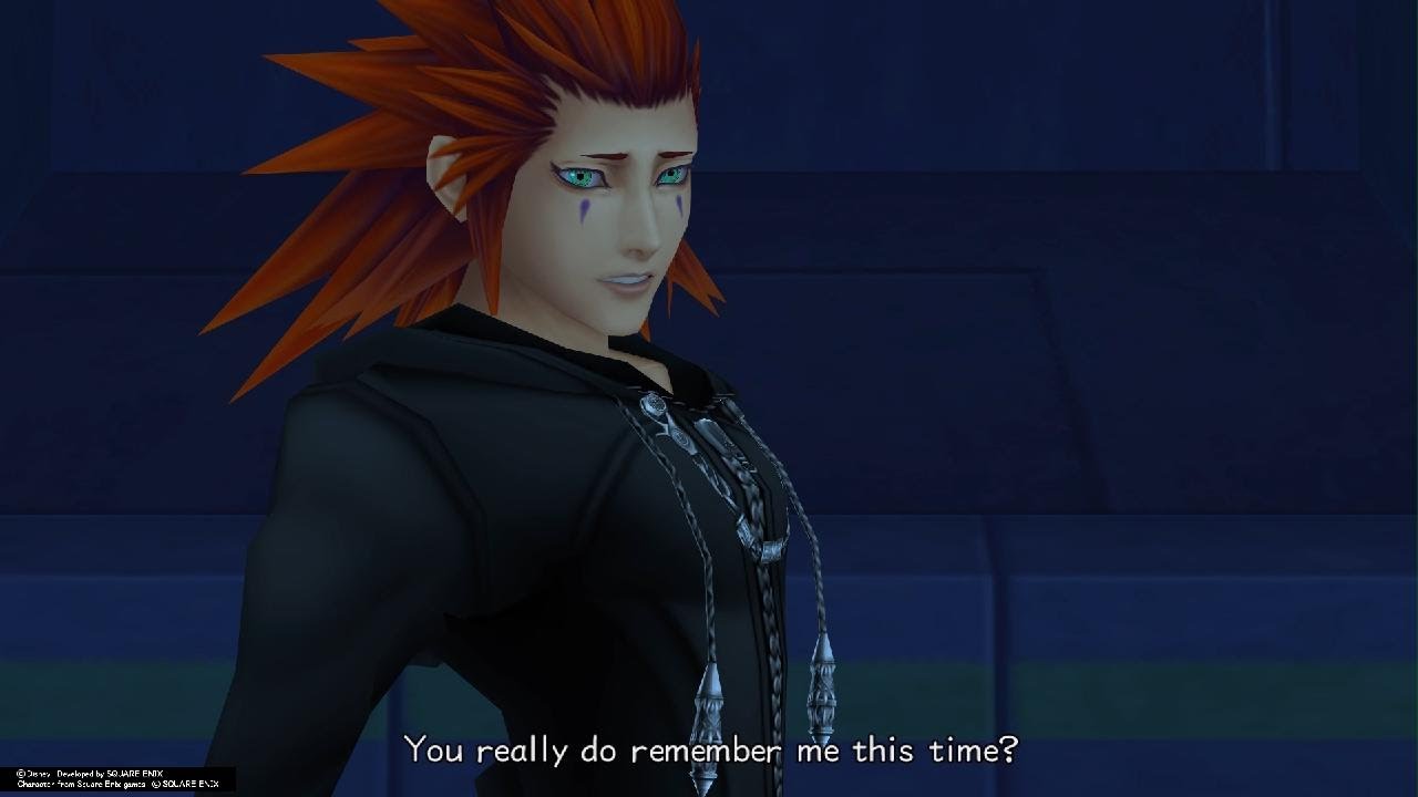KINGDOM HEARTS 2 Roxas vs Axel - YouTube