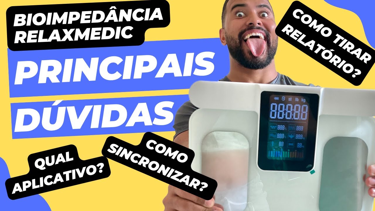 Bioimpedância Relaxmedic Bodyscan Pro: Dúvidas - YouTube