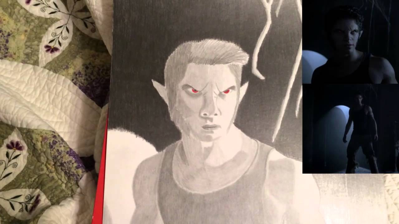 Teen Wolf Drawings Scott