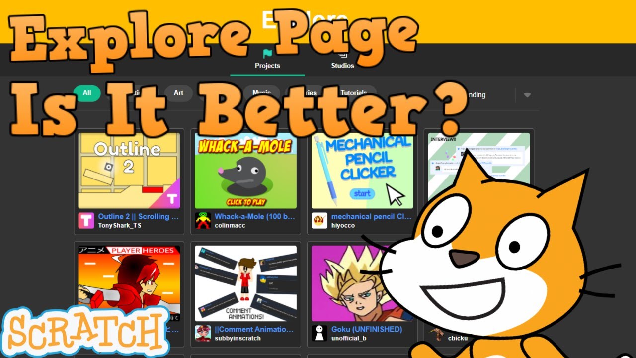 The Explore Page: Is It Still Toxic? | Scratch - YouTube