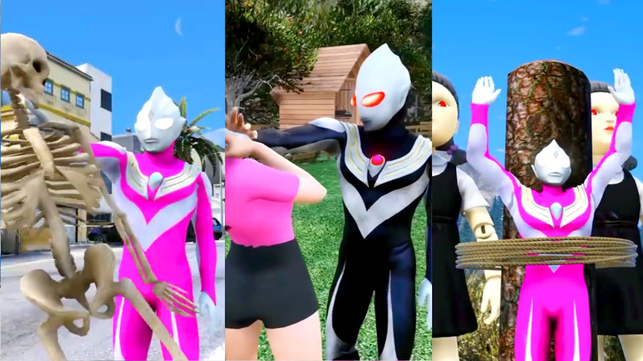 Ultraman Cantik Menghajar Pasukan Tengkorak Jelek, Kak Ros Diculik ...