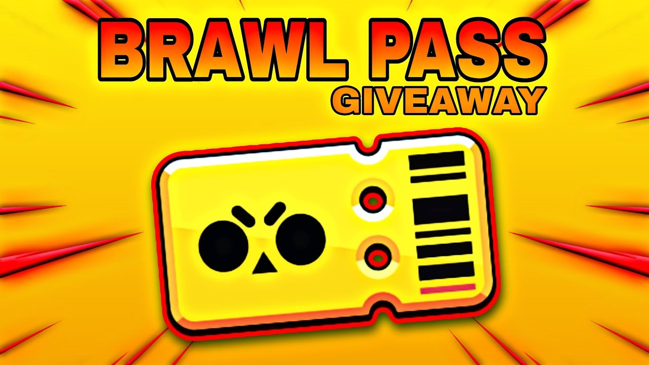 Brawl Pass Giveaway | Brawl Stars - YouTube