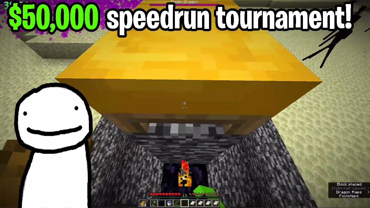 Dream Announces His NEW $50,000 Speedrun Tournament - YouTube