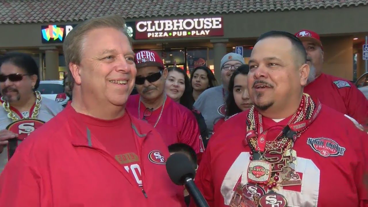 Eyewitness Hundreds of local fans celebrate 49ers victory in NFC ...