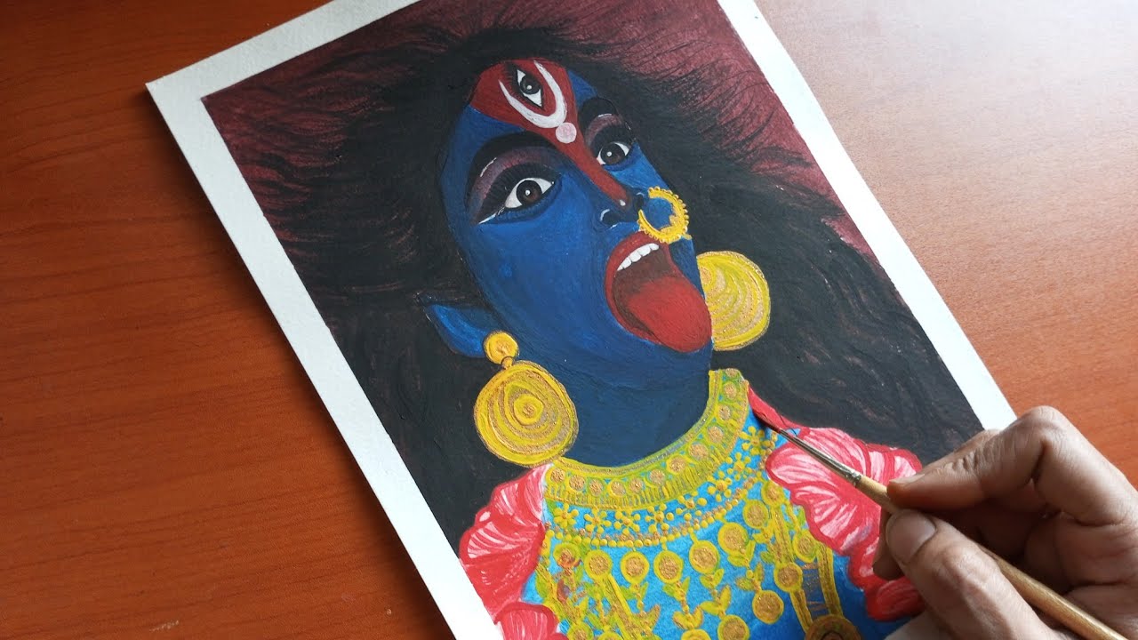 You Won't Believe How Easy it is to Draw Maa Kali with This Hack ...