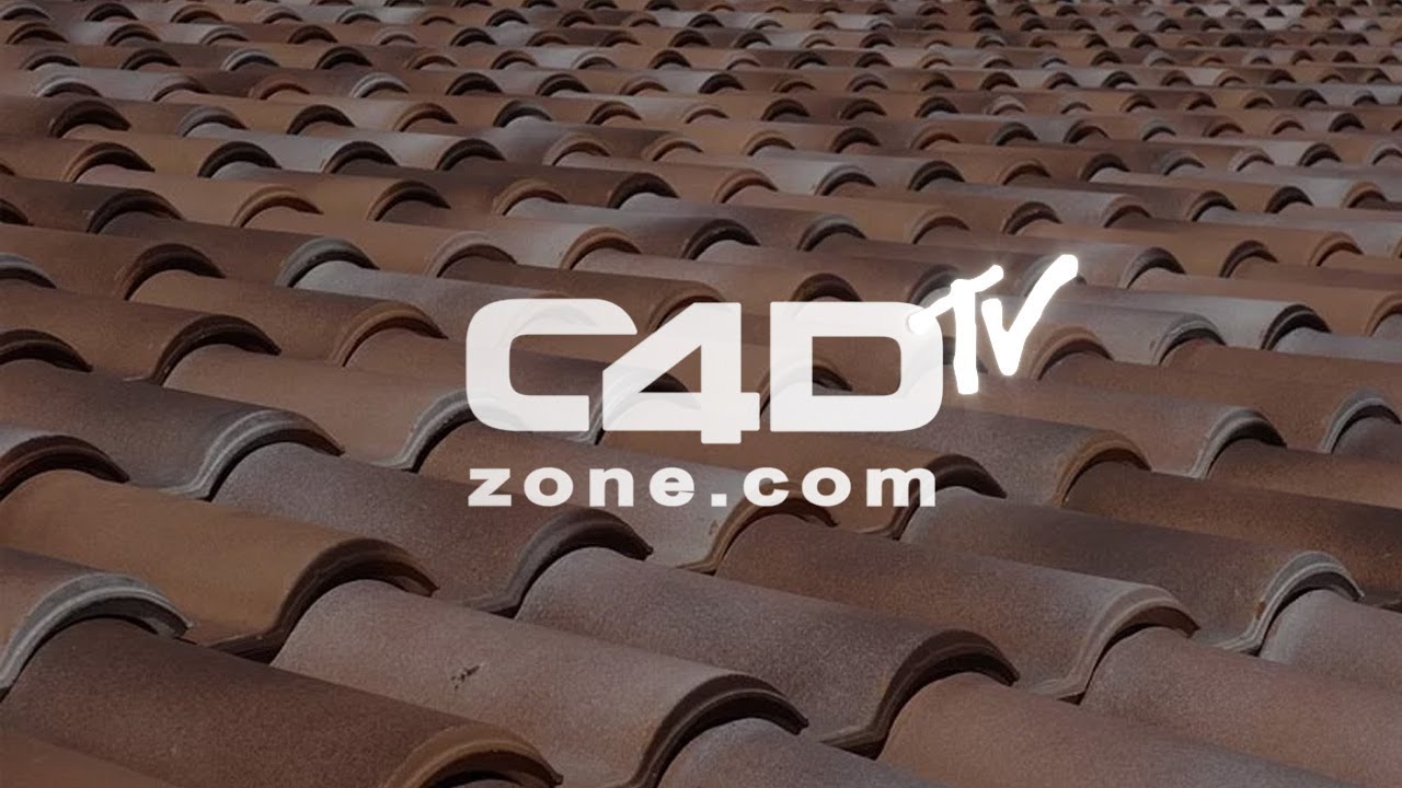 Come creare i coppi sui tetti in Cinema4D - YouTube