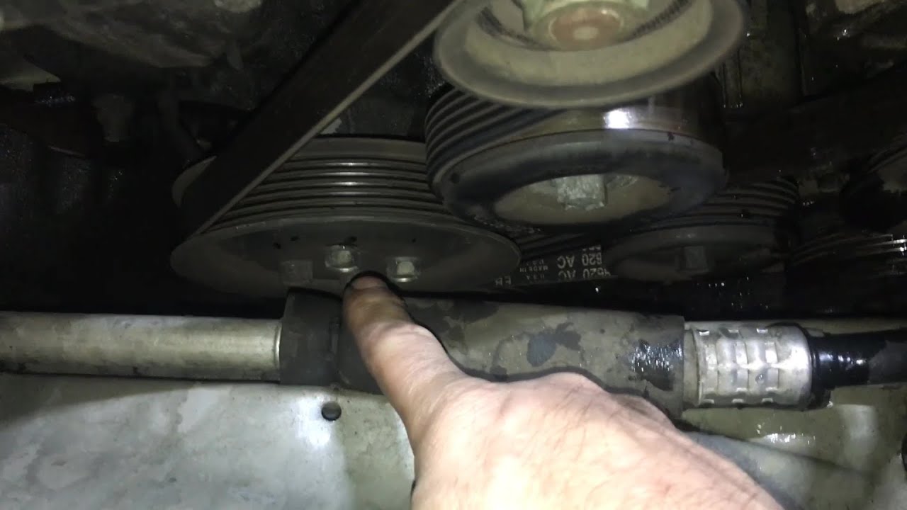 2005 Ford Taurus easily replace Water Pump leaving alternator and ...