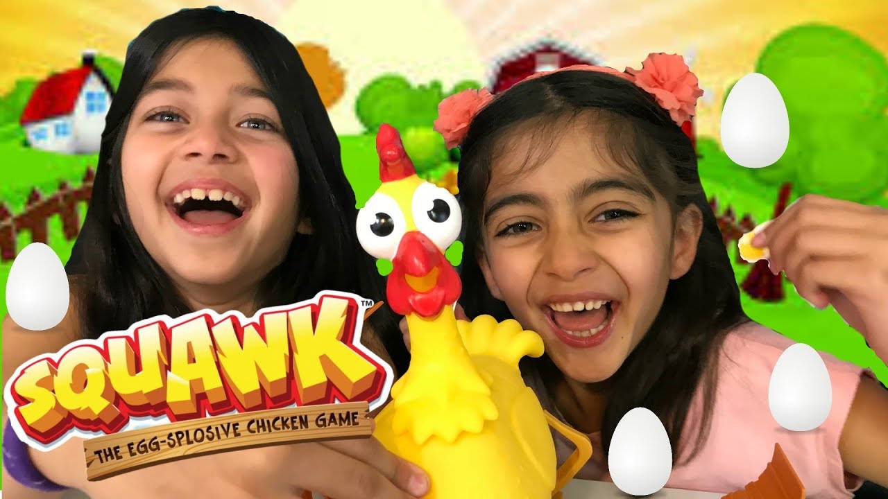 Squawk Chicken Egg Game for kids!!! - YouTube