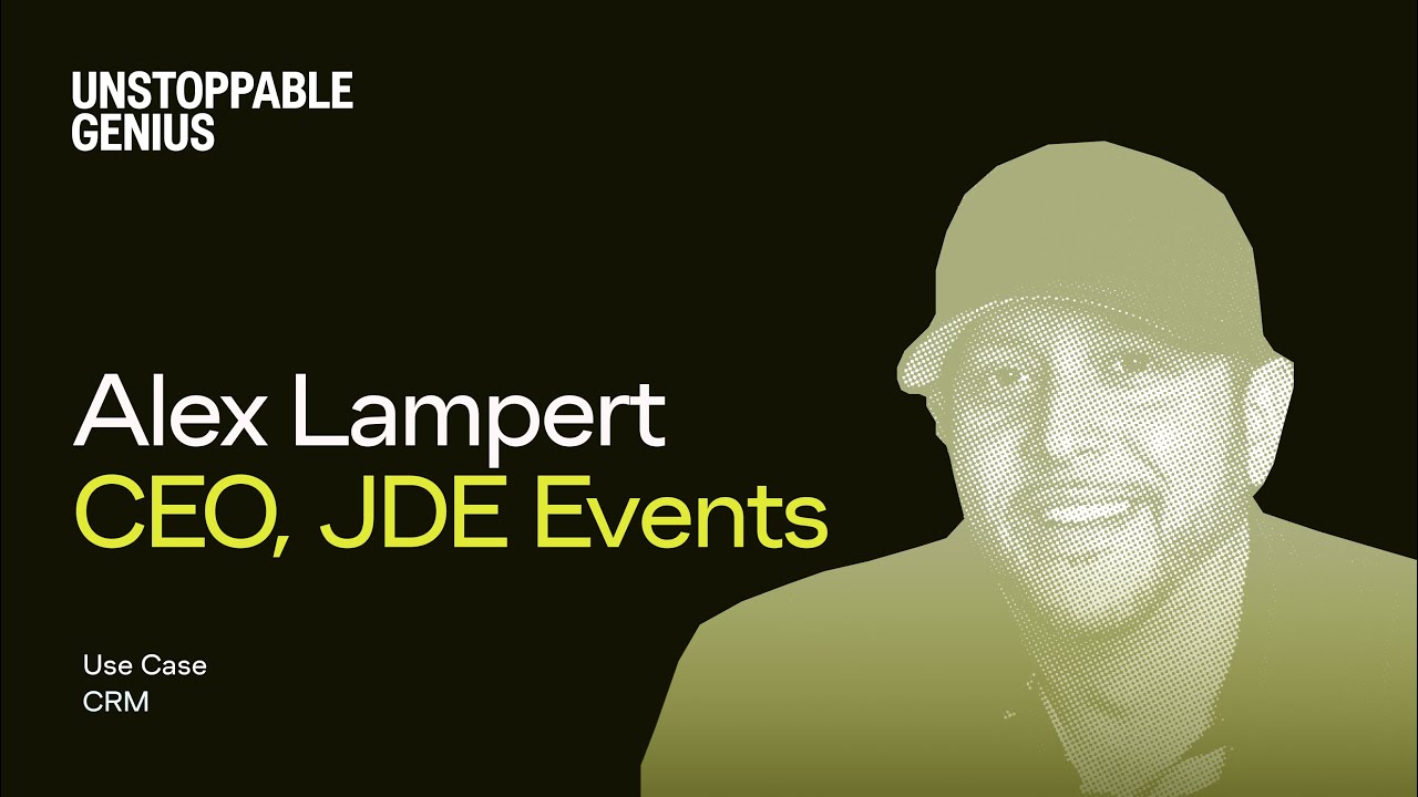 JDE Events grew sales 35% by launching a custom CRM with push-button marketing - YouTube