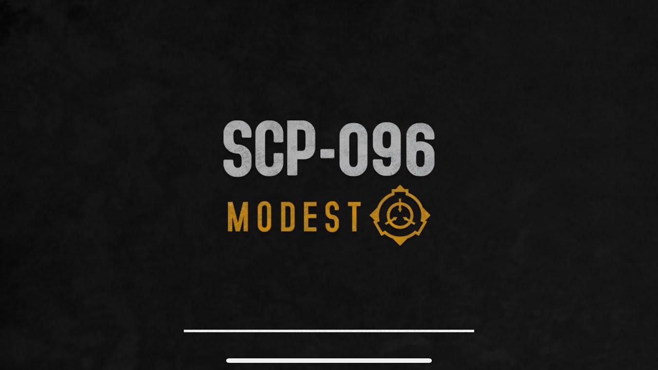 SCP-096 Modest - YouTube