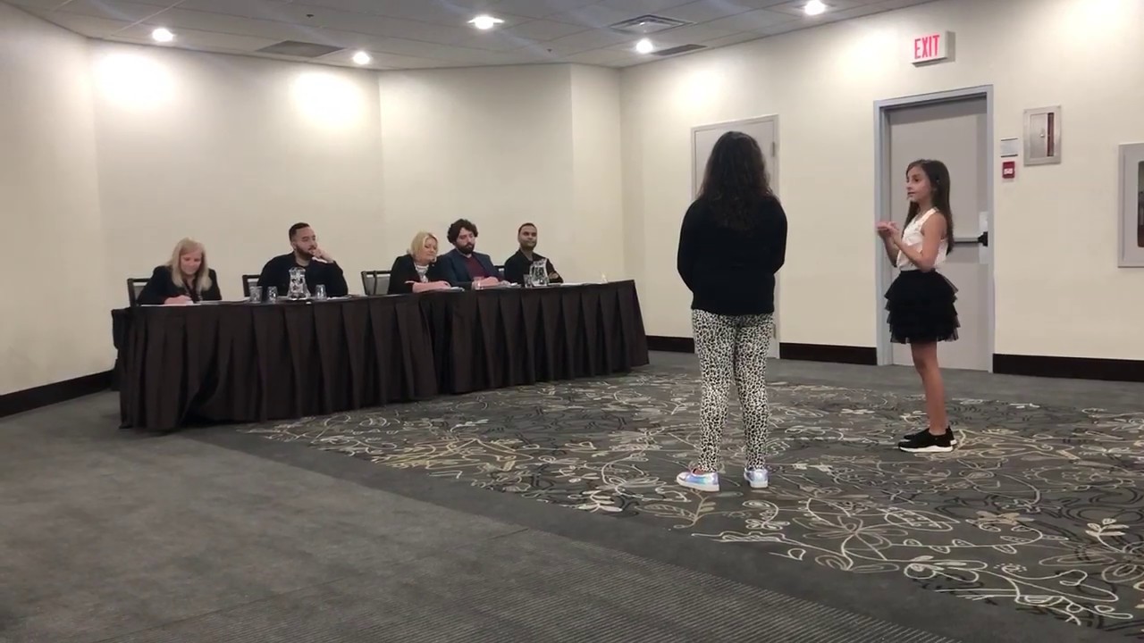 Scene - Audition for Talent Scout - YouTube