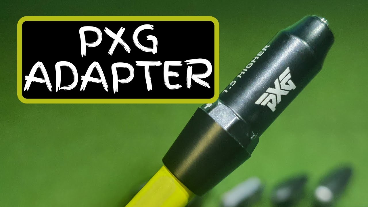 How To Adjust PXG Driver Adapter - YouTube