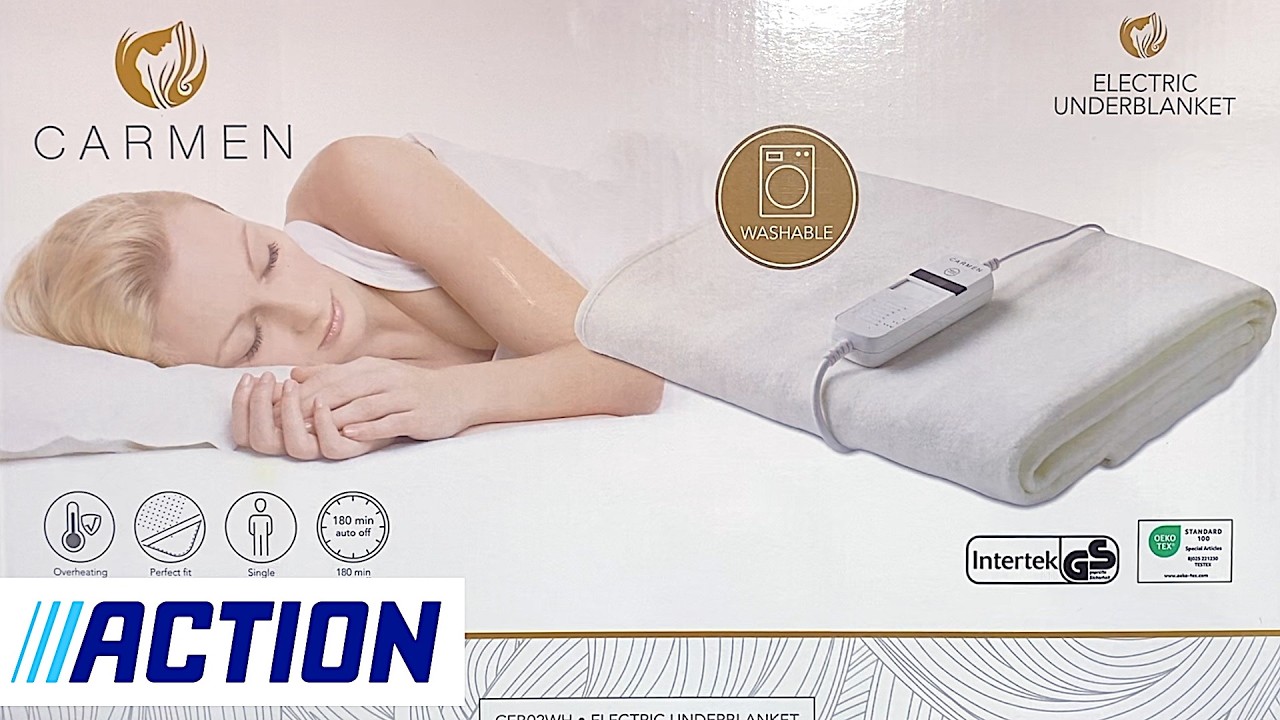 Chauffe lit électrique pour une personne de la marque CARMEN de chez ...