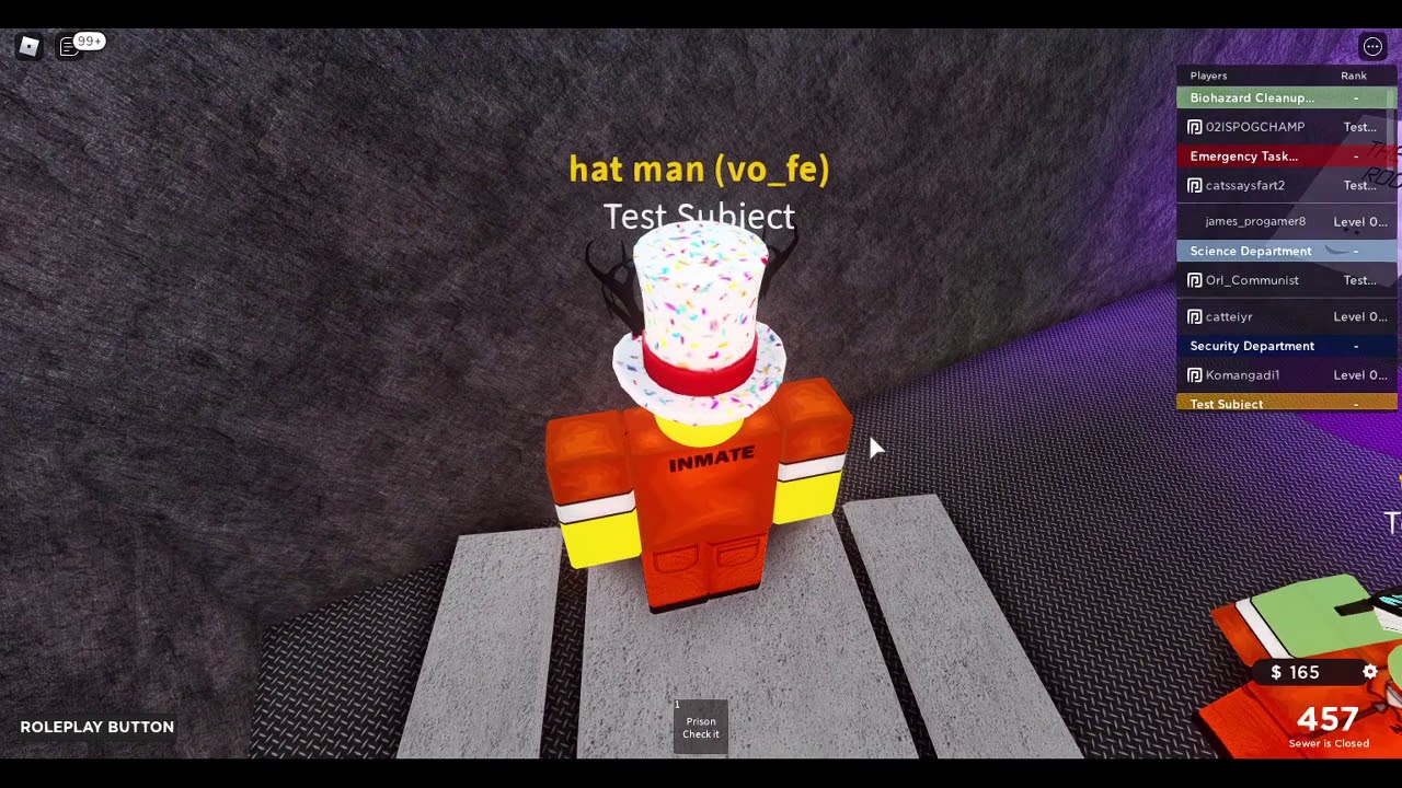 Check It Containment Facility Gameplay! | Check it Containment Roblox ...