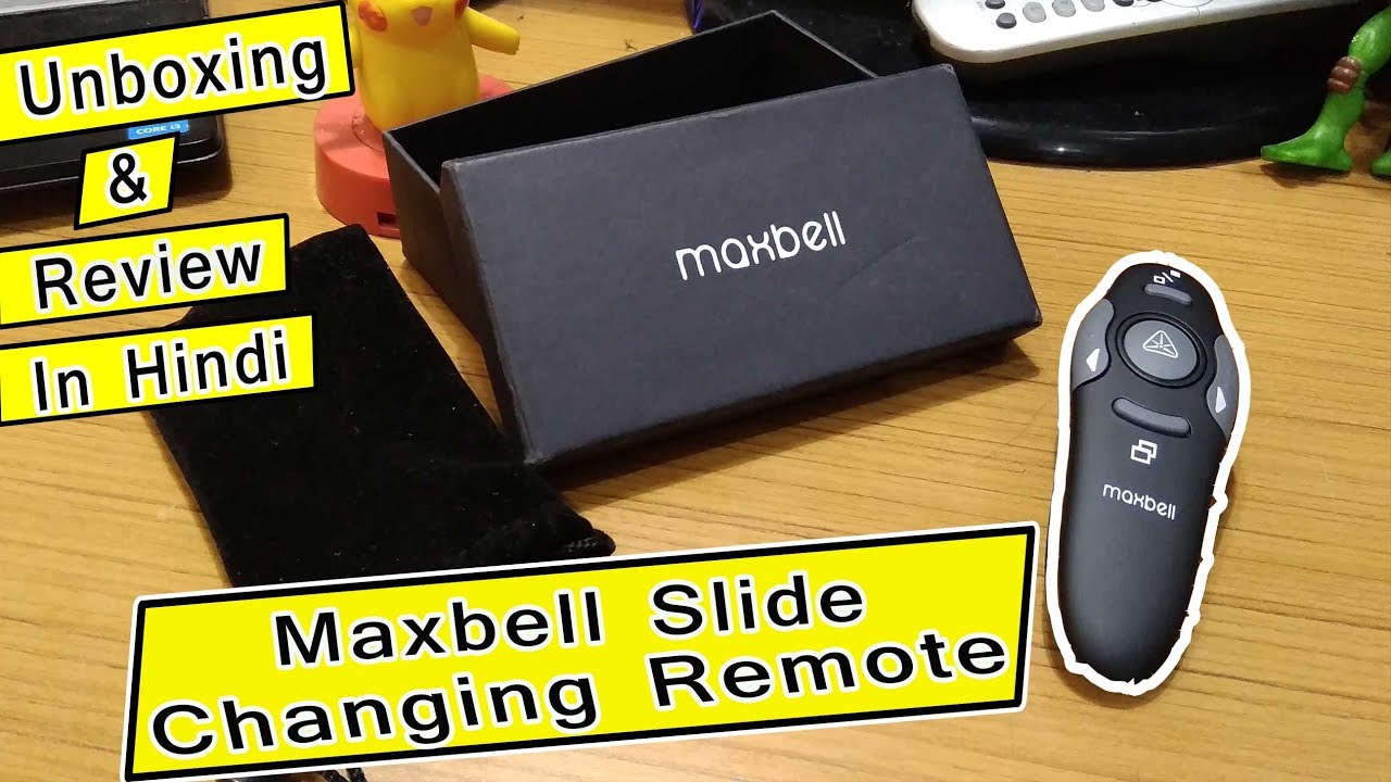 Maxbell USB Slide Changing Remote! Unboxing & Review 2018 India | For ...
