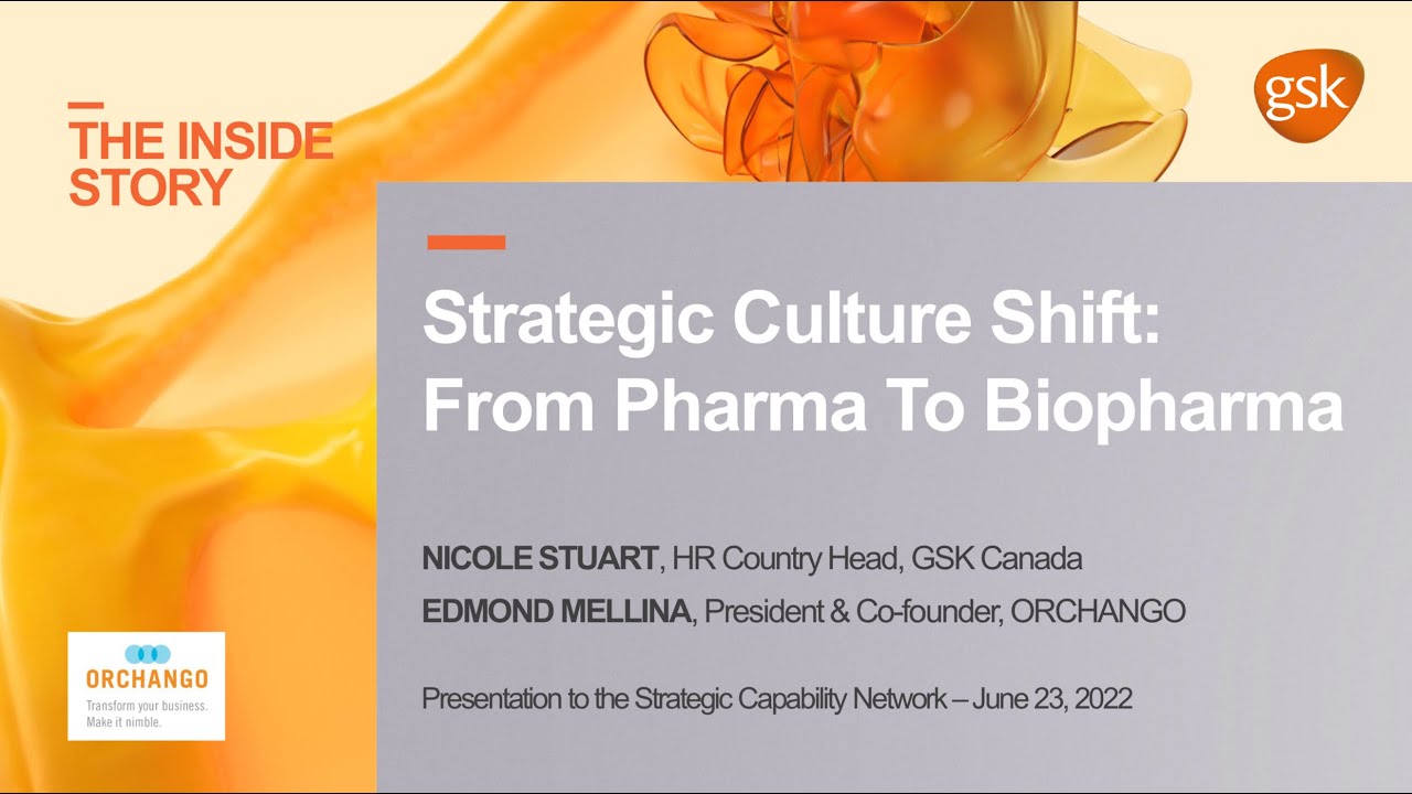 GSK's Strategic Culture Shift: The Inside Story - YouTube