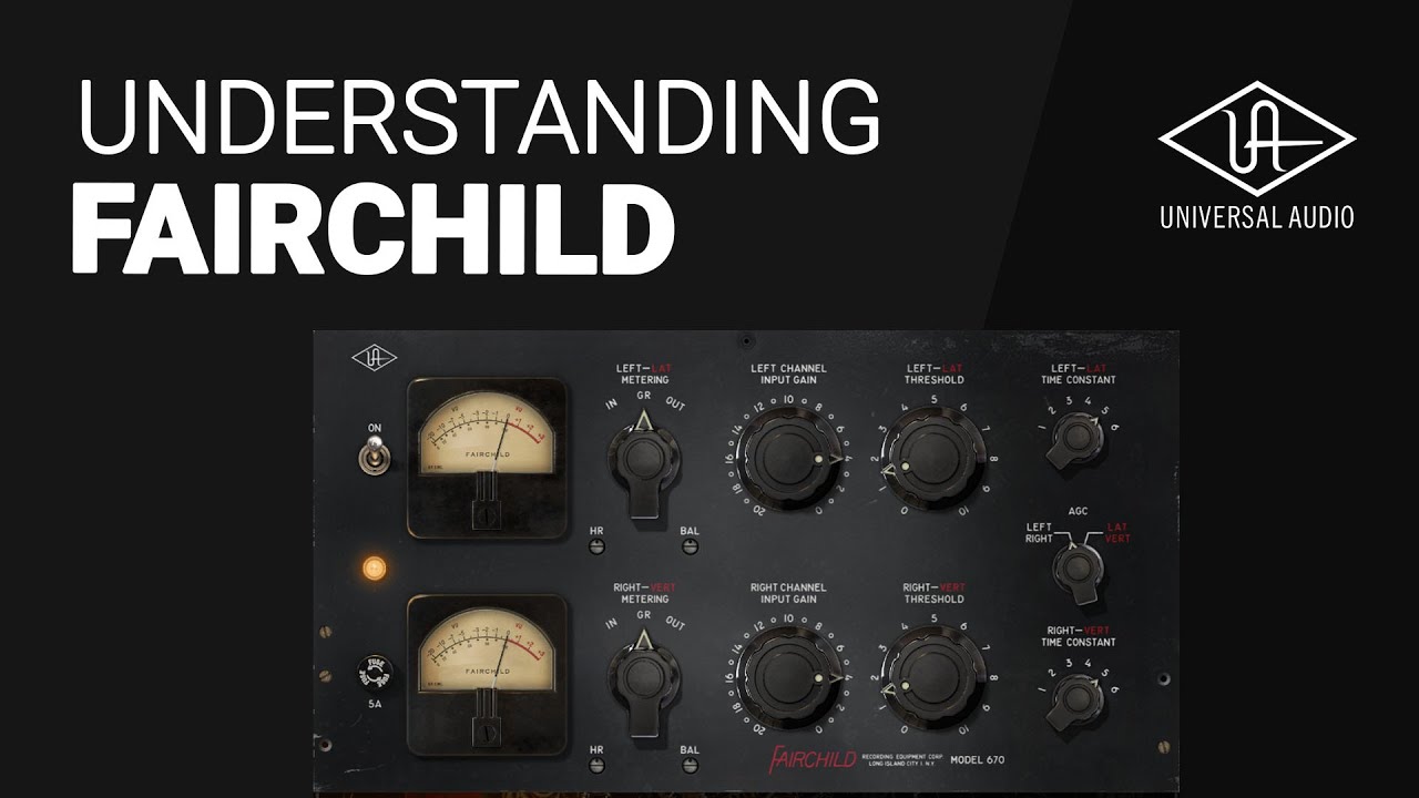 Understanding UAD FAIRCHILD compressor - Deep dive tutorial - YouTube