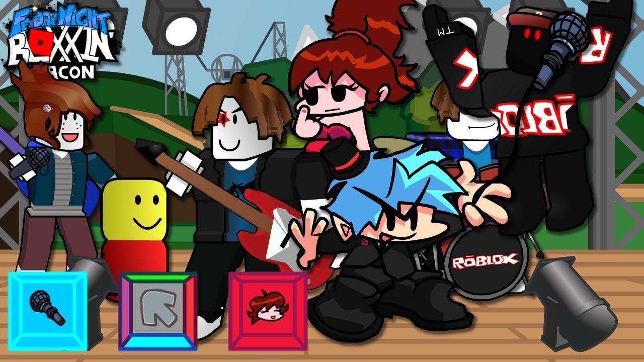 Friday Night Funkin vs Bacon (Friday Night Bloxxin' Week 3) (FNF MOD ...