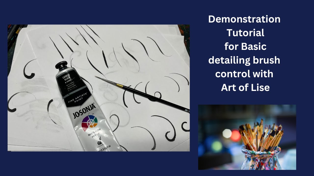 Help in Getting your Detail Brush in Control - Detailing Demo Tutorial with Art of Lise - ASMR ...
