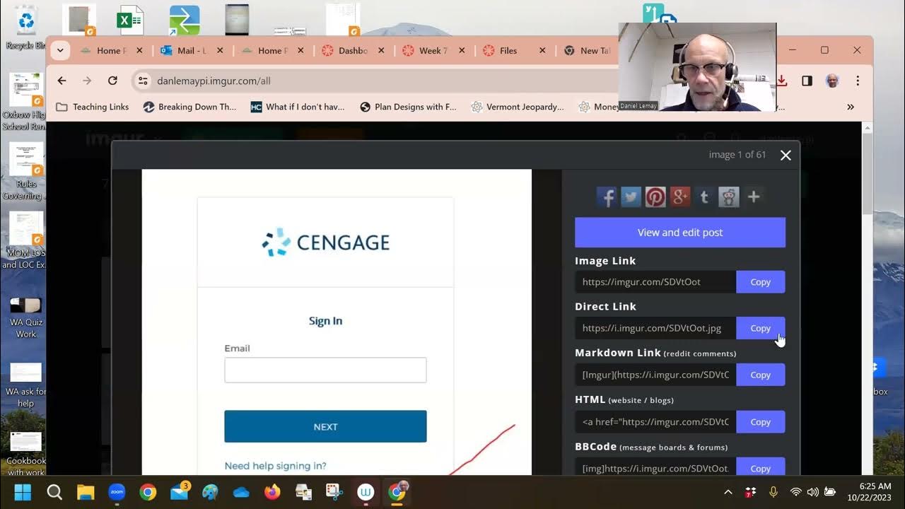 Clearing up Canvas File Space and using imgur to host images for discussion forum posts. - YouTube