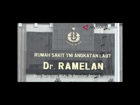 Begini Kronologi Atap Bangunan RSAL Dr. Ramelan Ambruk - YouTube