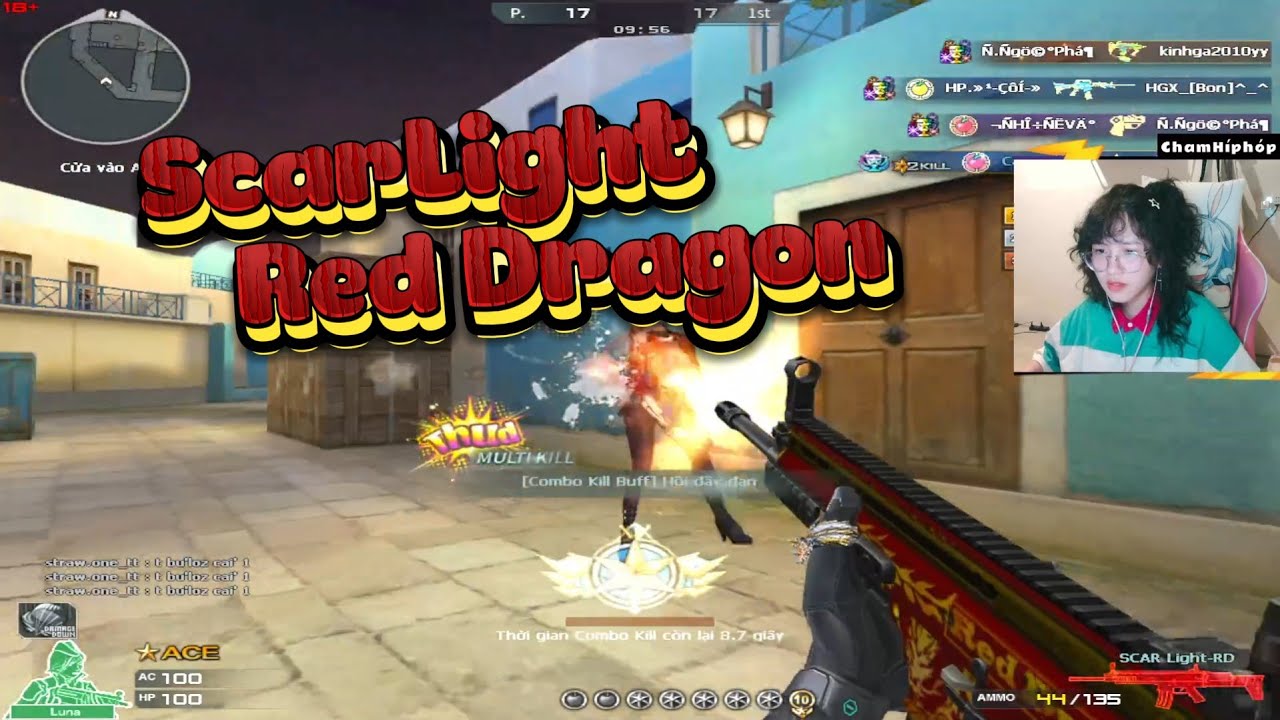 ( Đột kích ) Đua Top với hàng hot ScarLight RedDragon | Lâm Tâm Châm - YouTube