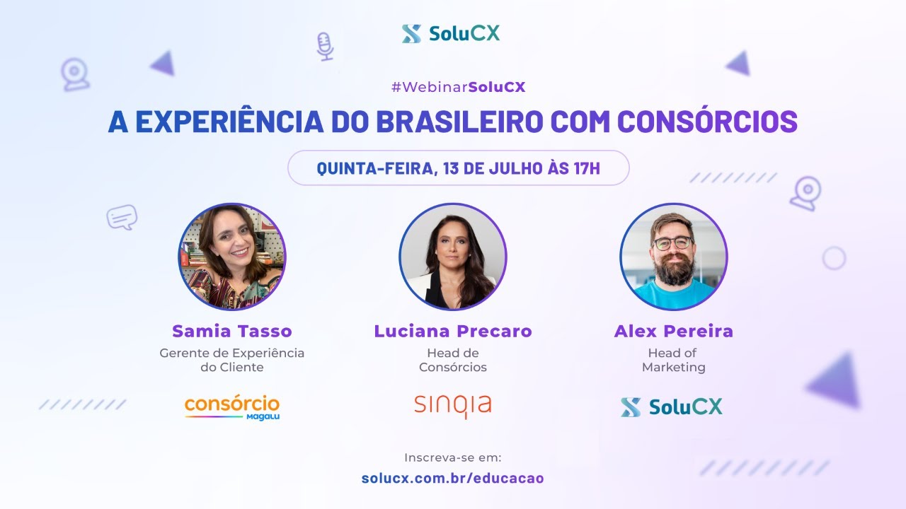 Webinar | A experiência do brasileiro com consórcios - YouTube
