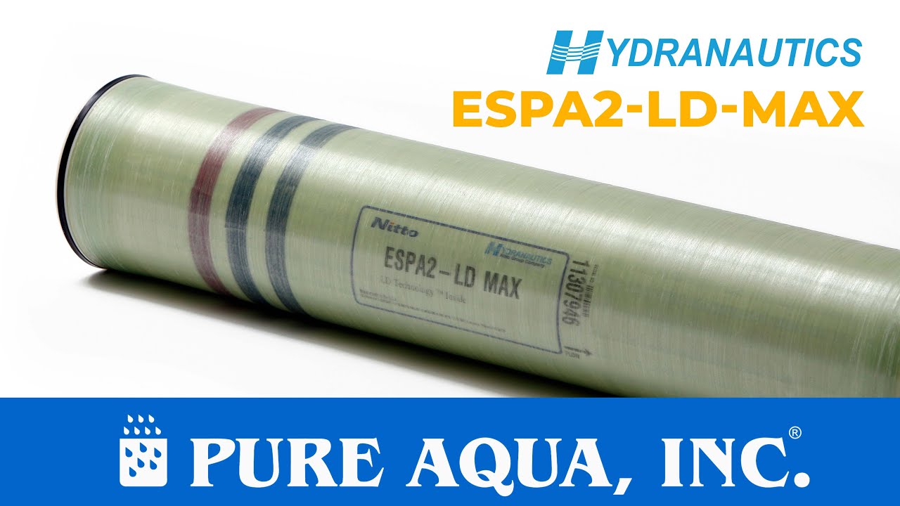 Hydranautics ESPA2 LD MAX Membrane | www.pureaqua.com - YouTube