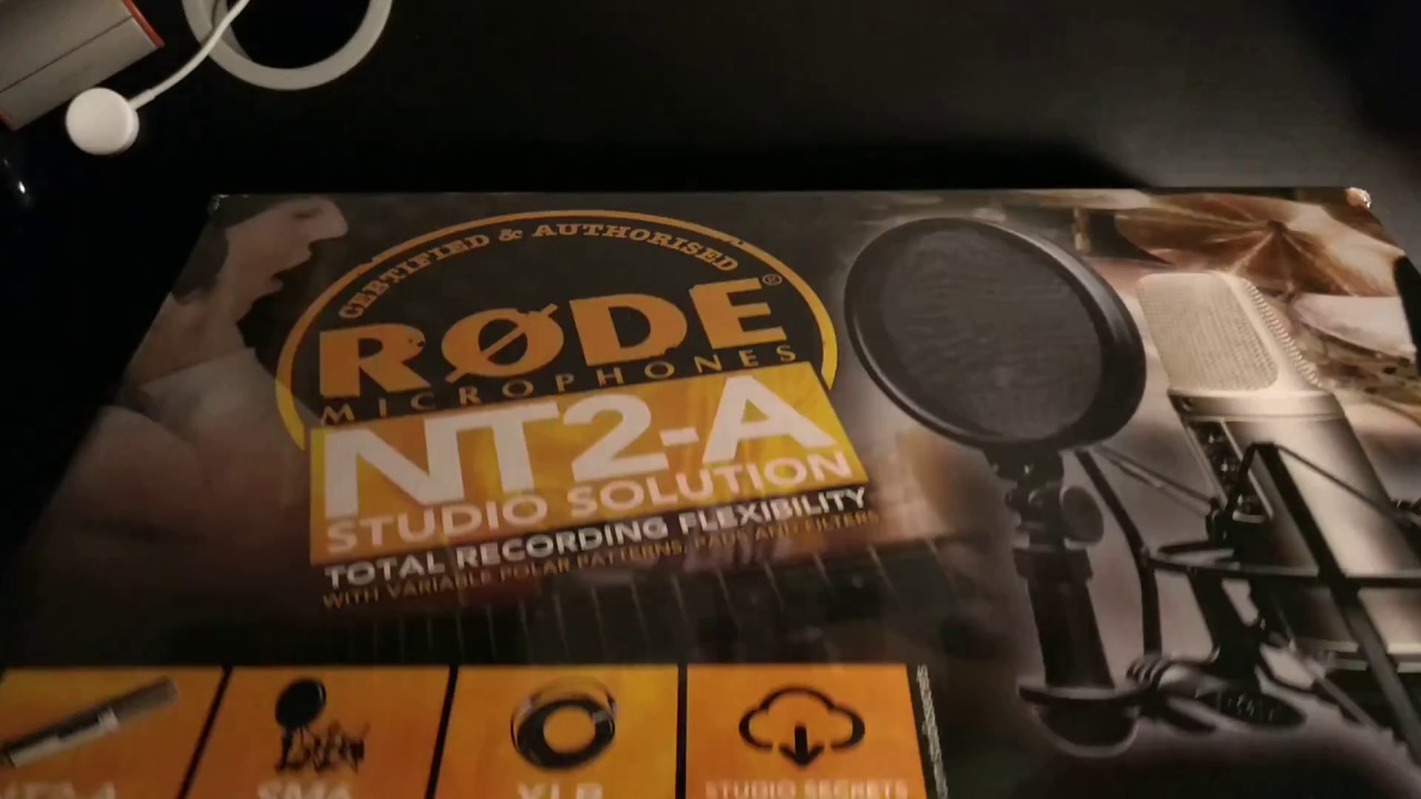 DESCUBRIMOS EL MICRO RODE NT2A STUDIO SOLUTION - UNBOXING - YouTube