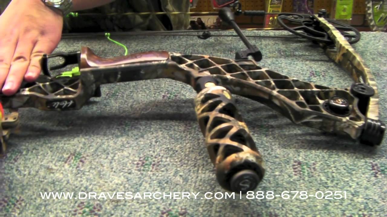 Setting Up the NEW 2012 Mathews Heli-m at Draves Archery - YouTube