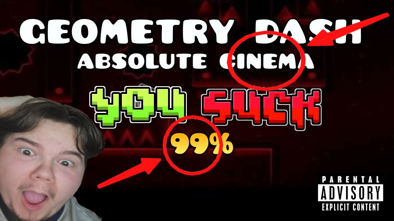 ABSOLUTE CINEMA GEOMETRY DASH EXPERIENCE - YouTube