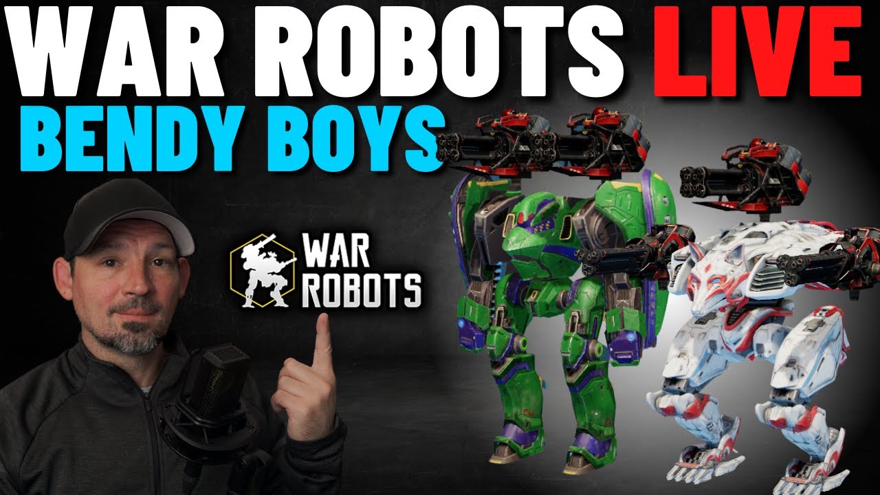 War Robots Live Bendy Machine Guns | war robots live stream danny ...