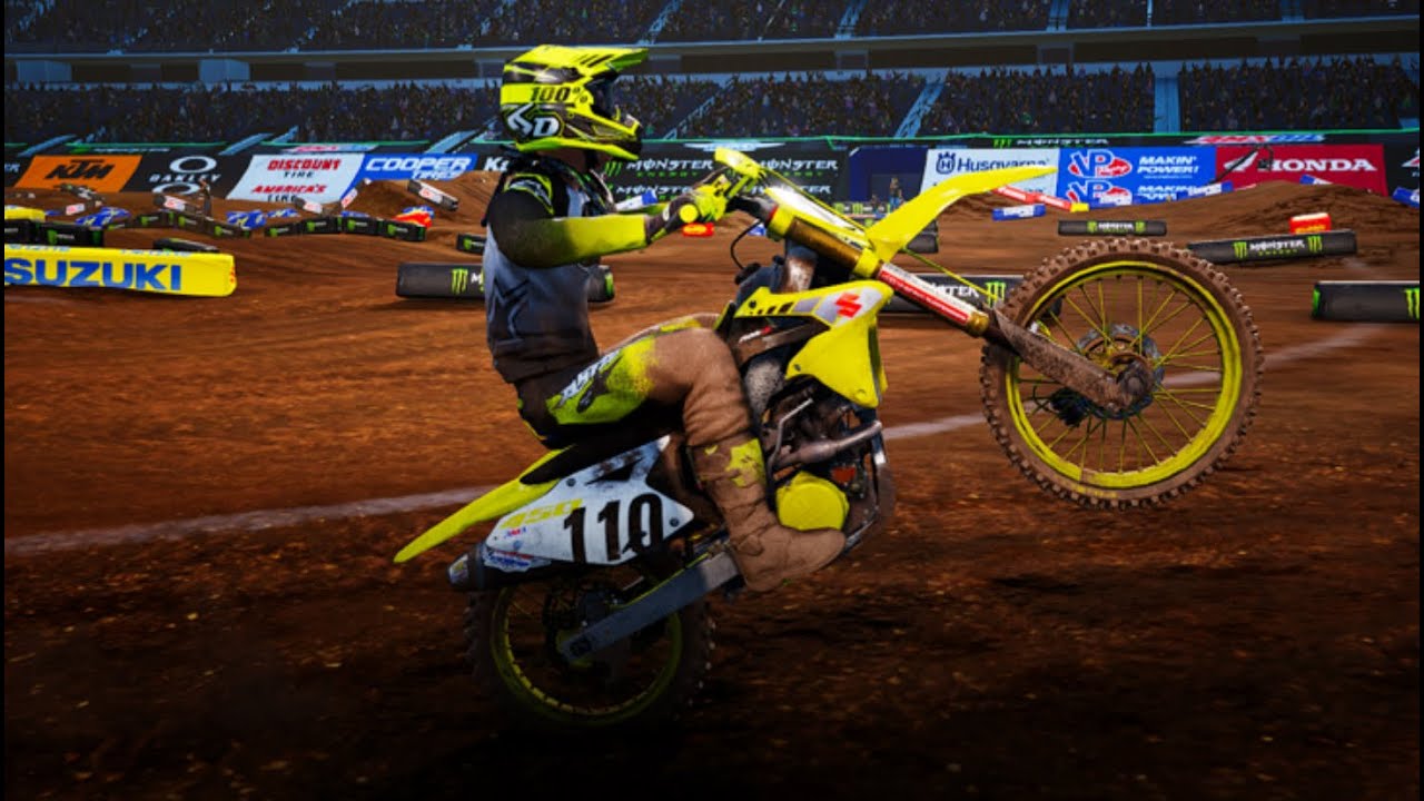 supercross gameplay #2 - YouTube