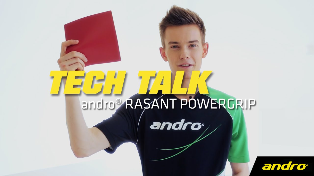 Kilian Ort - Tech Talk andro® RASANT POWERGRIP (german) - YouTube