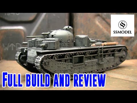 1/35th scale SS Model resin 3D Printed British A1E1 Independent heavy tank model