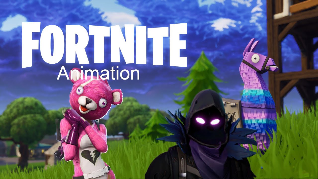 The hacker raven and Pink Panda | Fortnite animation #15 - YouTube