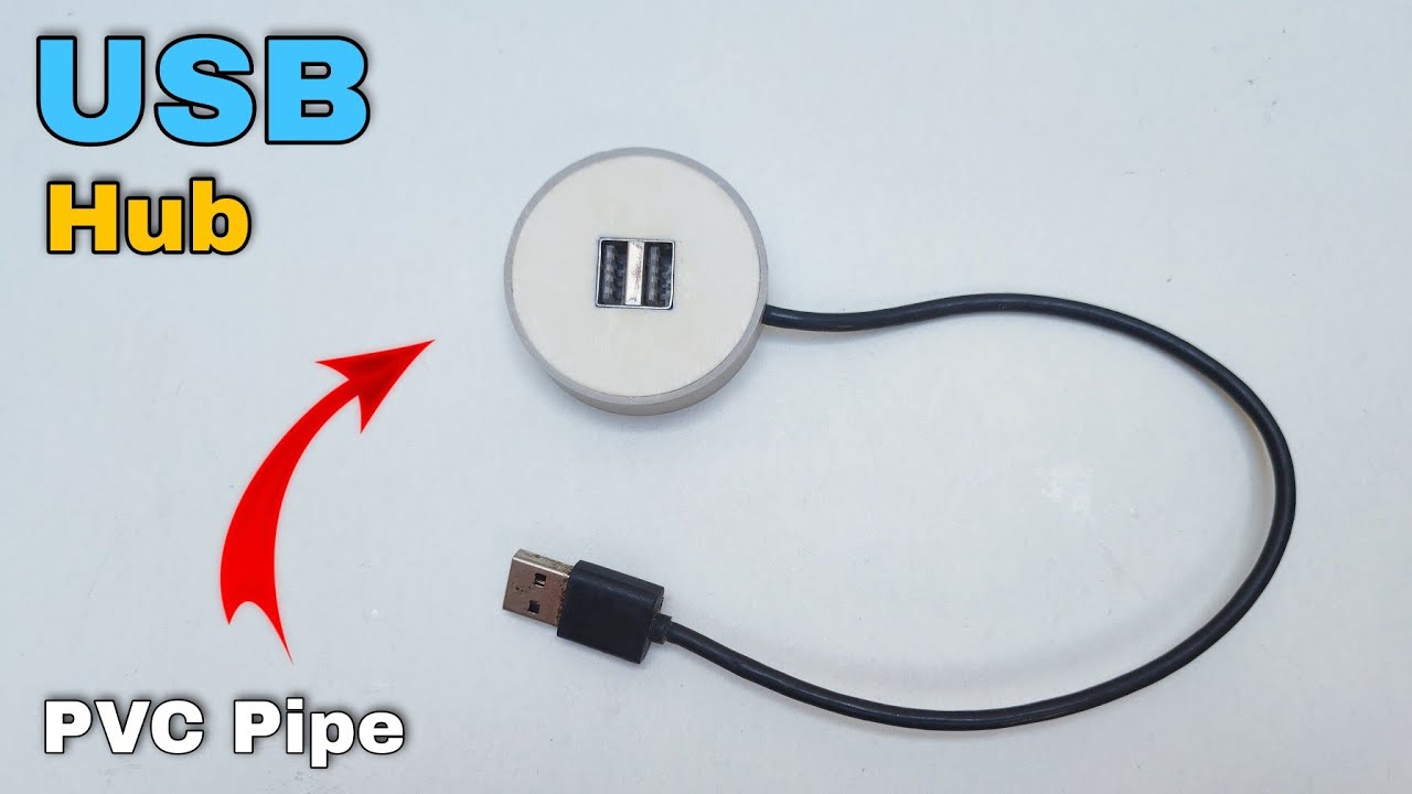 How To Make USB Hub at Home | USB Port Kaise Banaye - YouTube