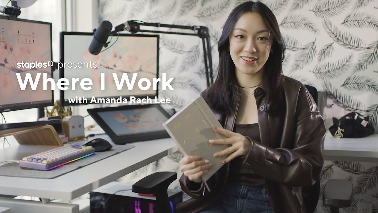 A Close Look At Amanda Rach Lee’s Personalized Home Office | Where I ...