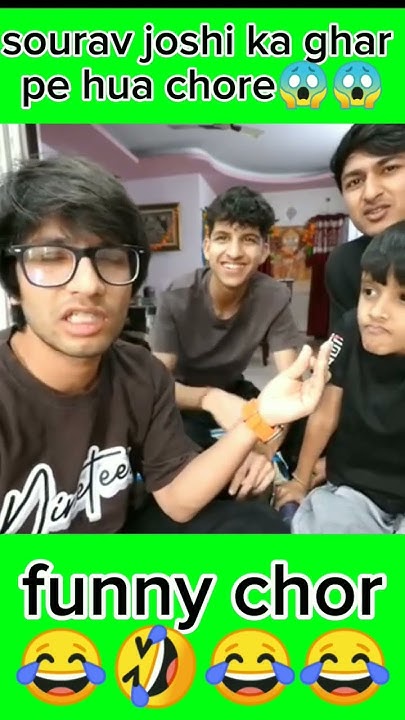 sourav joshi ka ghar me hue chore#souravjoshivlogs #funny #viralvideo #shorts #ytshorts # ...