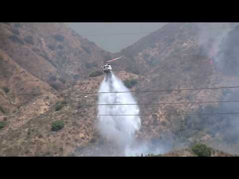 "Tujunga IC" Brush Fire - Los Angeles - July 5, 2009 - YouTube