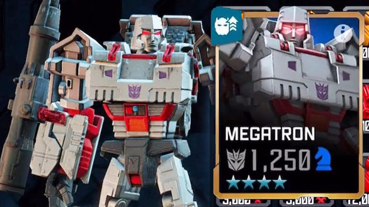 TRANSFORMERS: Forged to Fight - 4-Star Megatron G1 Power Up! - YouTube