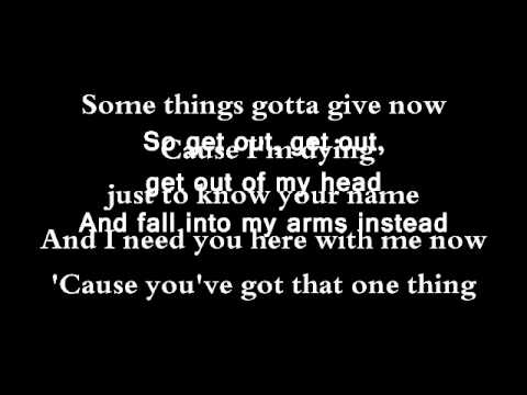 One Direction - One Thing Lyrics - YouTube