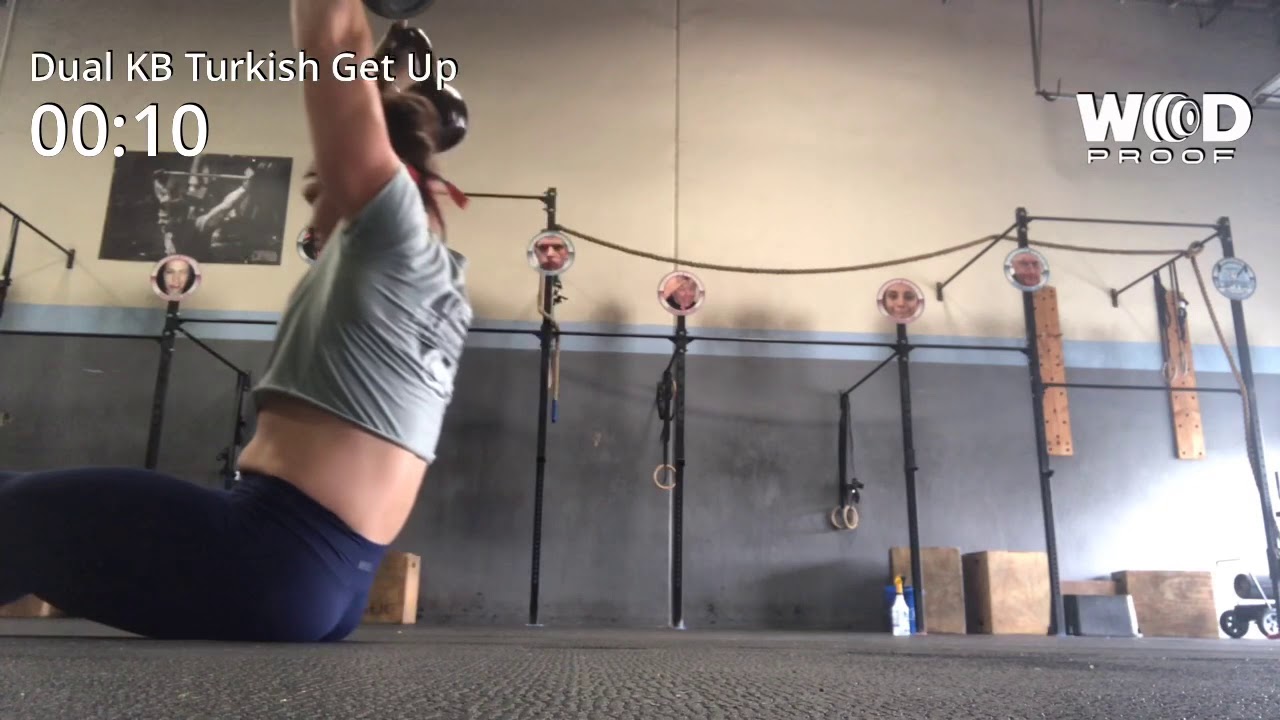 Dual KB Turkish get up - YouTube