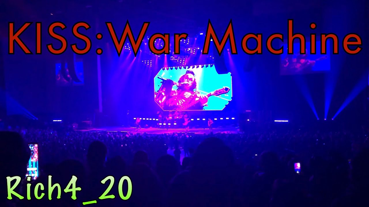 KISS: War Machine Hartford, CT 5/14/2022 - YouTube