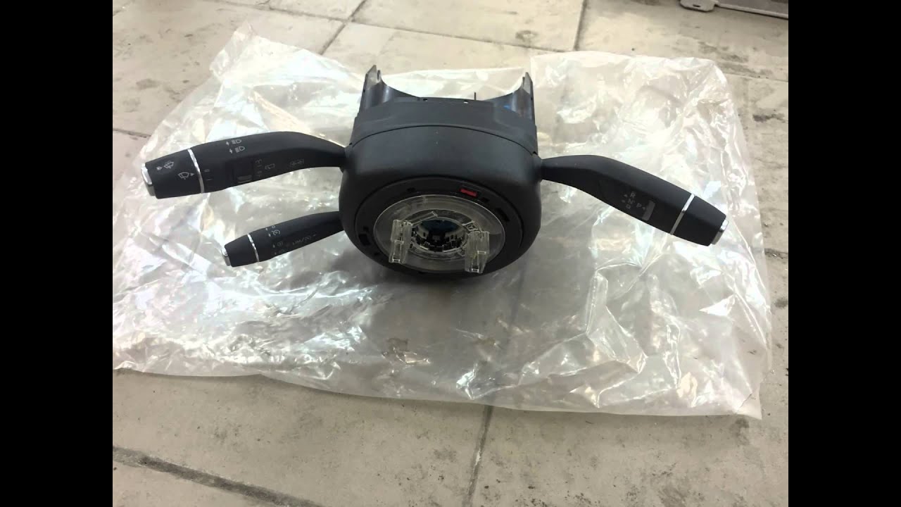 Подрулевой переключатель Mercedes W246 2469003306, A2469003306 - YouTube