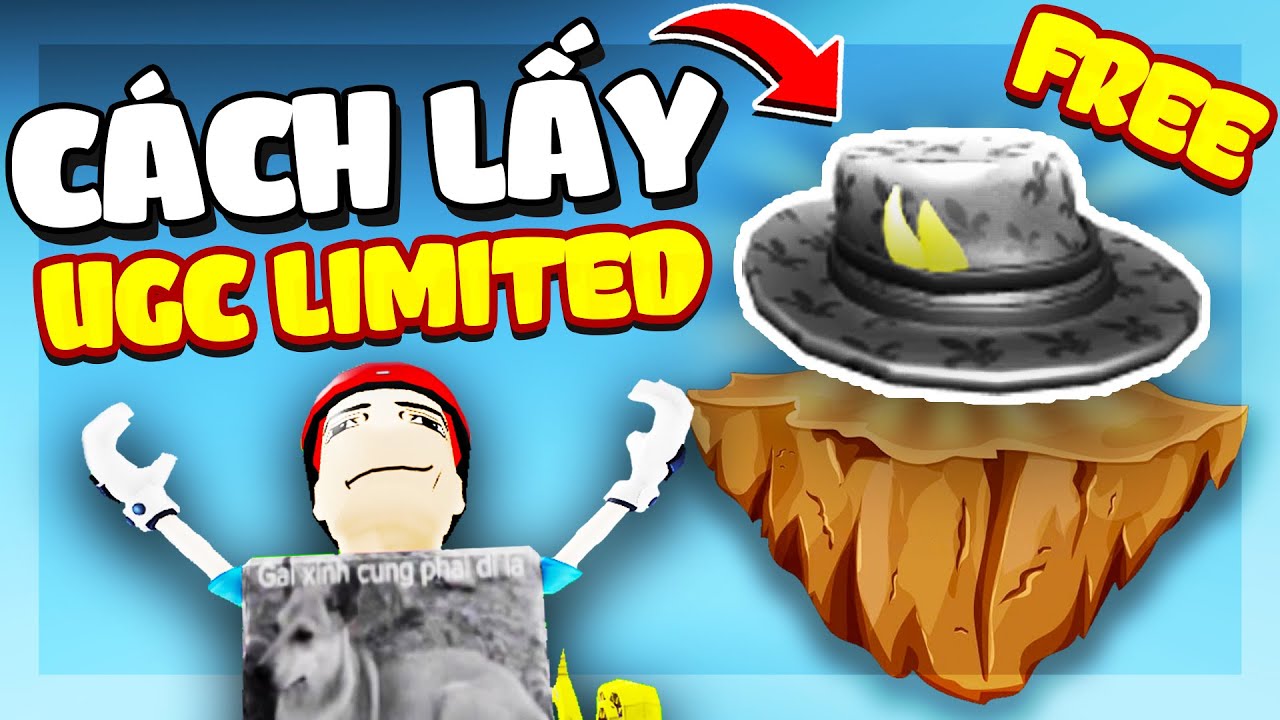 CÁCH LẤY UGC Limited BLACK STRIPE FEDORA trong ROBLOX - YouTube